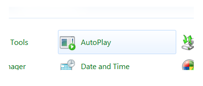 Configure Autoplay in Microsoft Windows