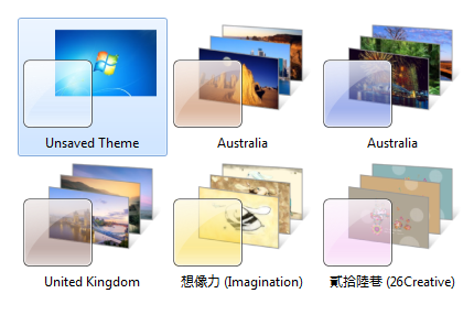 Step by step creating and sharing Windows 7 Themes
