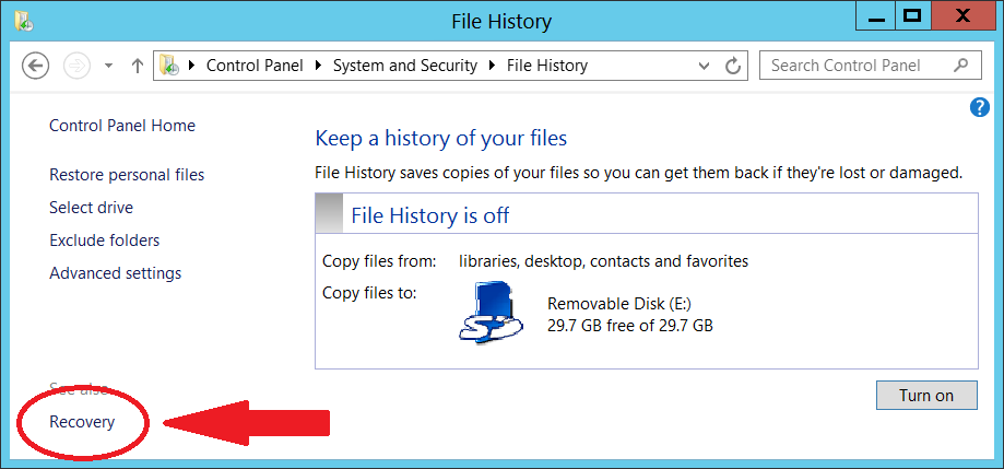 Surface RT: Creating a USB Recovery Drive for your new tablet (Step-by ...