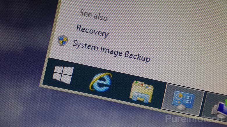 System Image Backup returns to Windows 8.1 - Pureinfotech