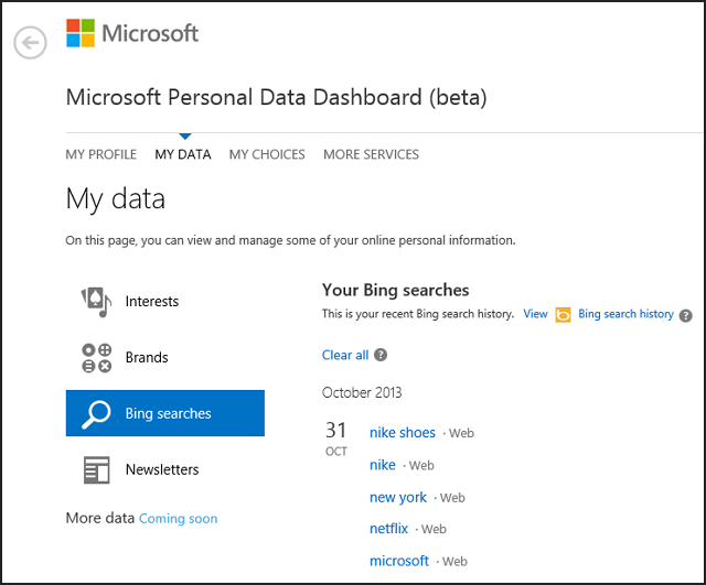 How to stop Windows 8.1 Bing Smart Search from targeting ads « Pureinfotech