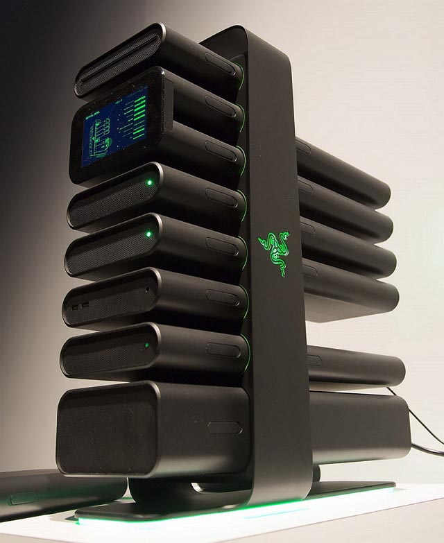Razer shows off ‘Christine’, a unique modular desktop Windows PC ...