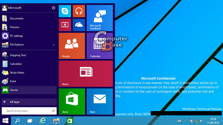 Windows Technical Preview first screenshots leaked ahead of release ...