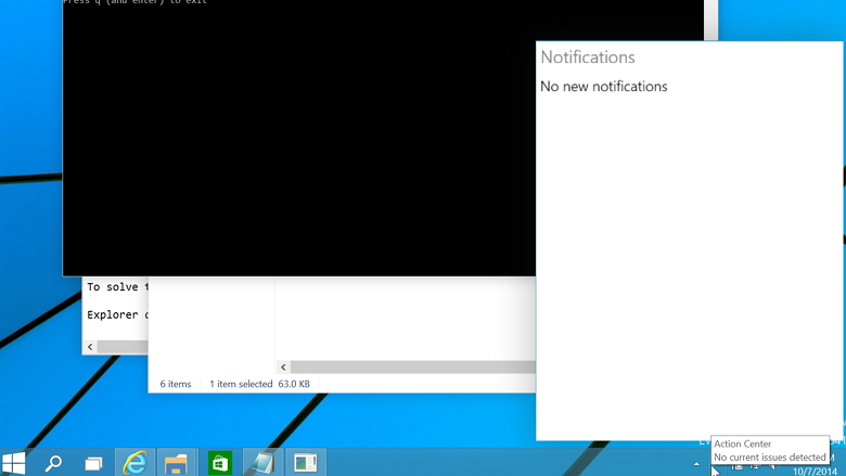 Windows 10: Enabling Notification Center to test the feature - Pureinfotech