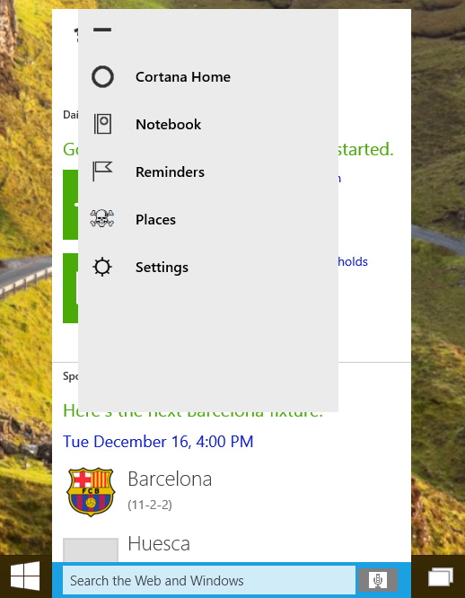 Windows 10 build 9901: Hands-on with Cortana running on the desktop ...