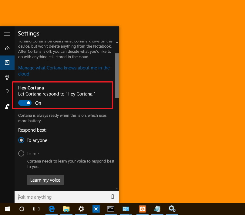 How to enable 'Hey Cortana' hands-free feature on Windows 10 • PUREinfoTech