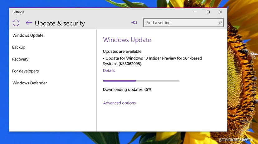 Microsoft rolls out KB3062095 for Windows 10 build 10074 - Pureinfotech