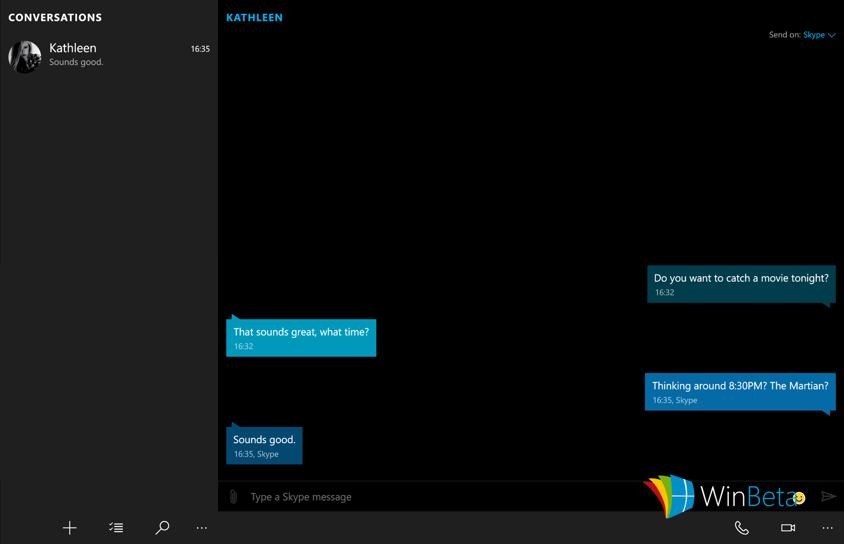Universal Messaging app might arrive in the next Windows 10 preview ...