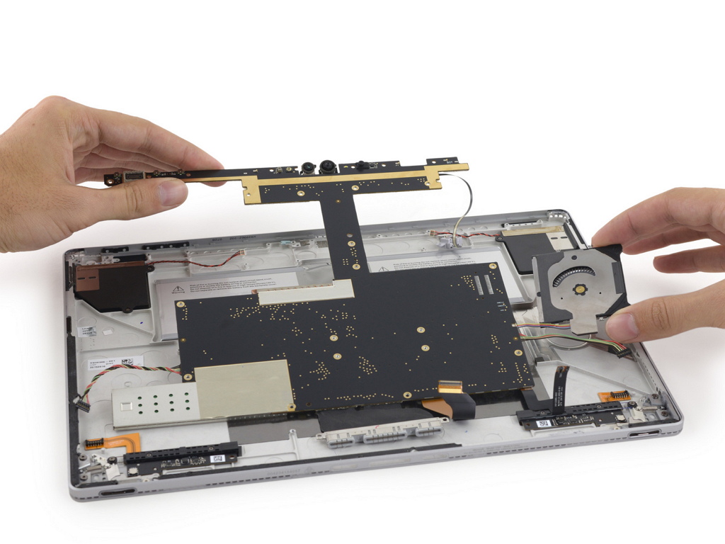 Surface Book teardown: A look inside of the laptop shows it's almost ...