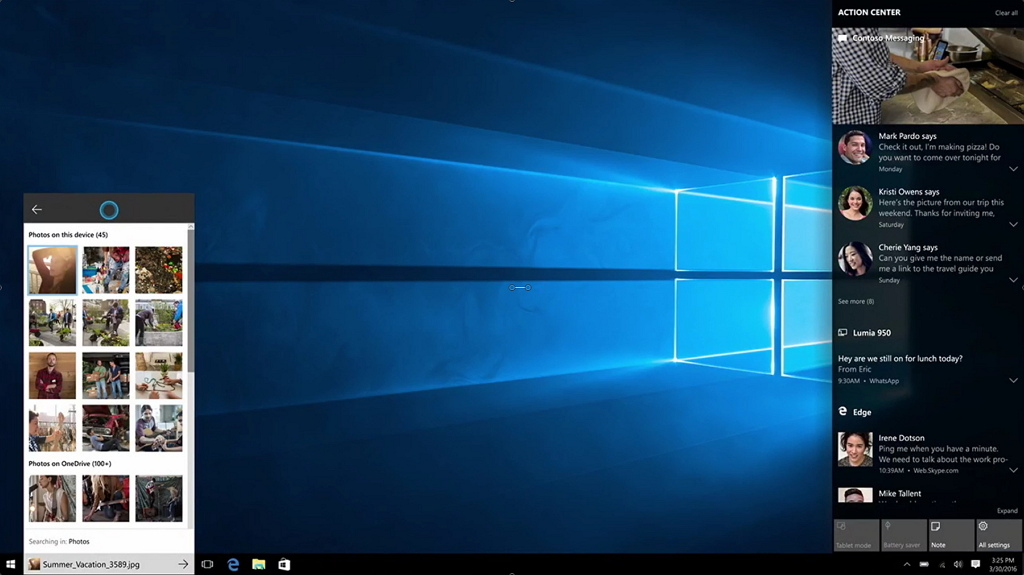 Action Center gets redesigned on Windows 10 Anniversary Update ...