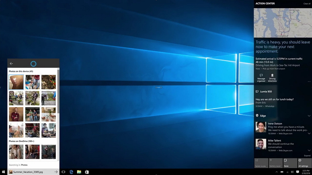 Action Center gets redesigned on Windows 10 Anniversary Update ...