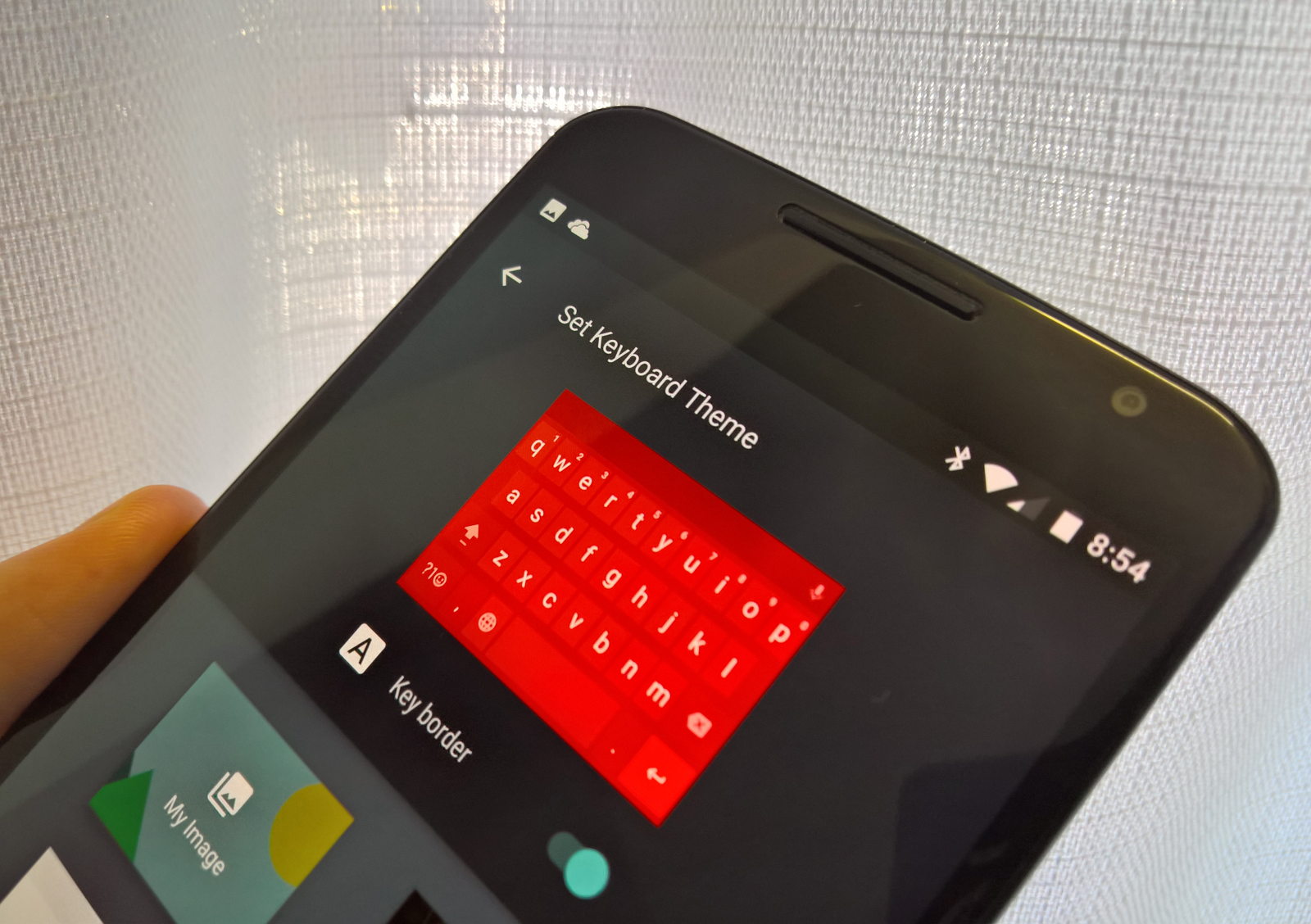 How To Set A Keyboard Theme On Android Nougat Using Images Or Color