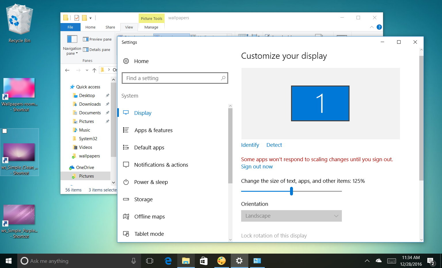 How To Change Display Settings To Make Icons And Text Bigger On Windows 