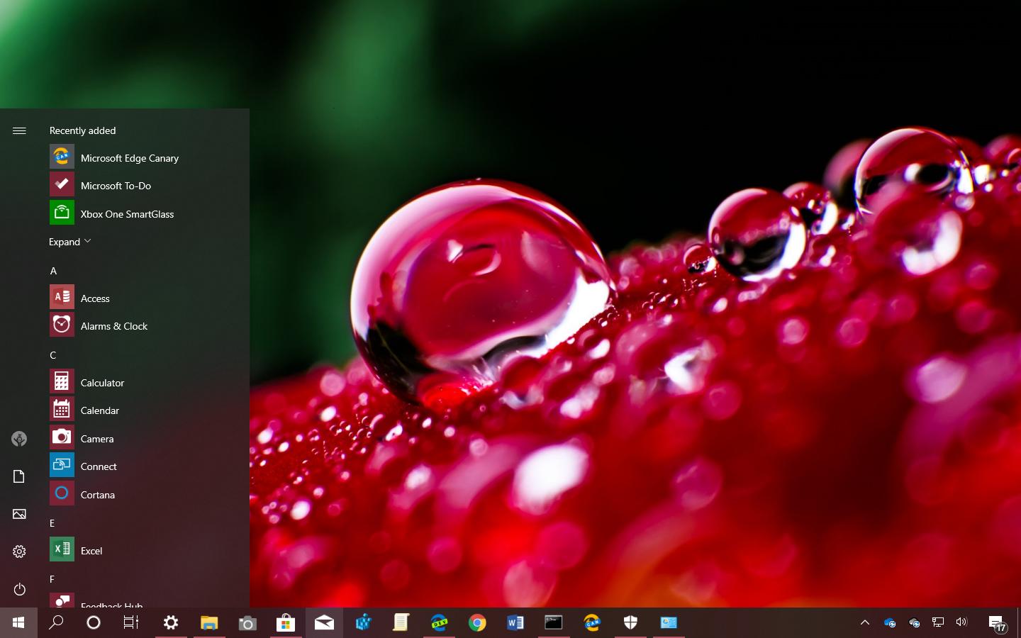 Waterdrops theme for Windows 10 (download) - Pureinfotech