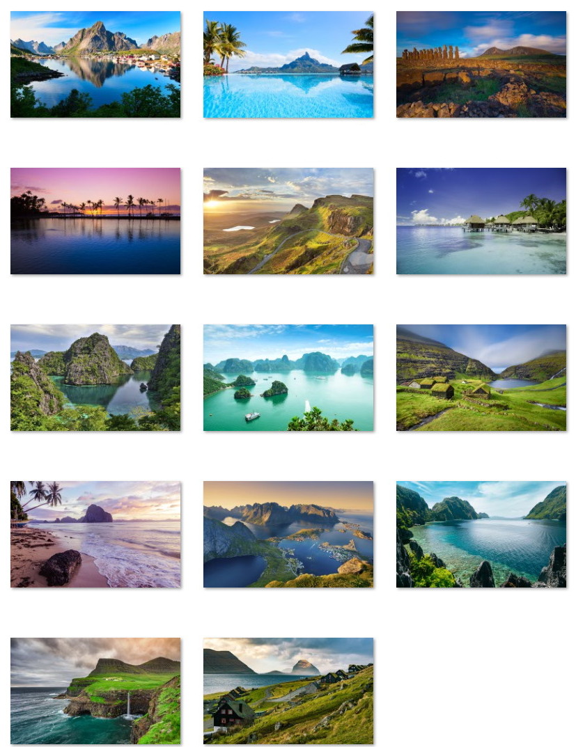 Island in the Suns theme for Windows 10 (download) - Pureinfotech