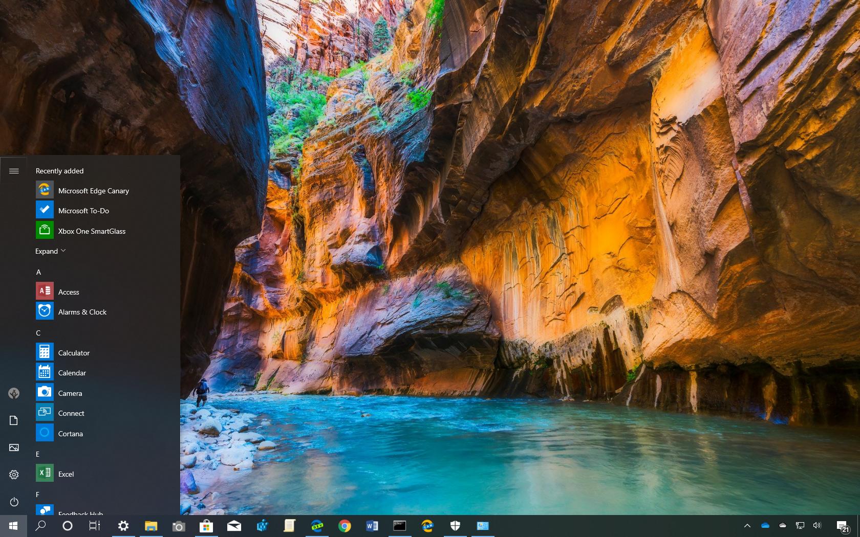 US National Parks Theme For Windows 10 download Pureinfotech