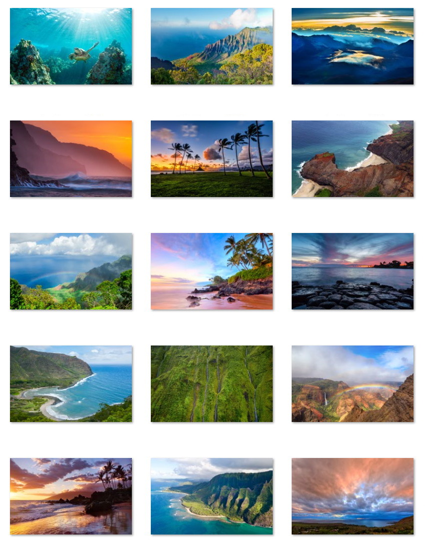 Hawaiian Vacation theme for Windows 10 (download) • Pureinfotech