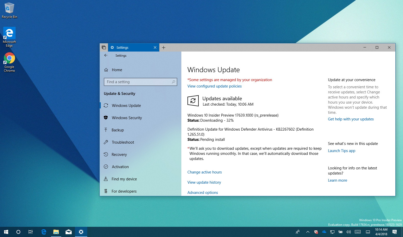 Windows 10 build 17639 releases with new improvements - Pureinfotech