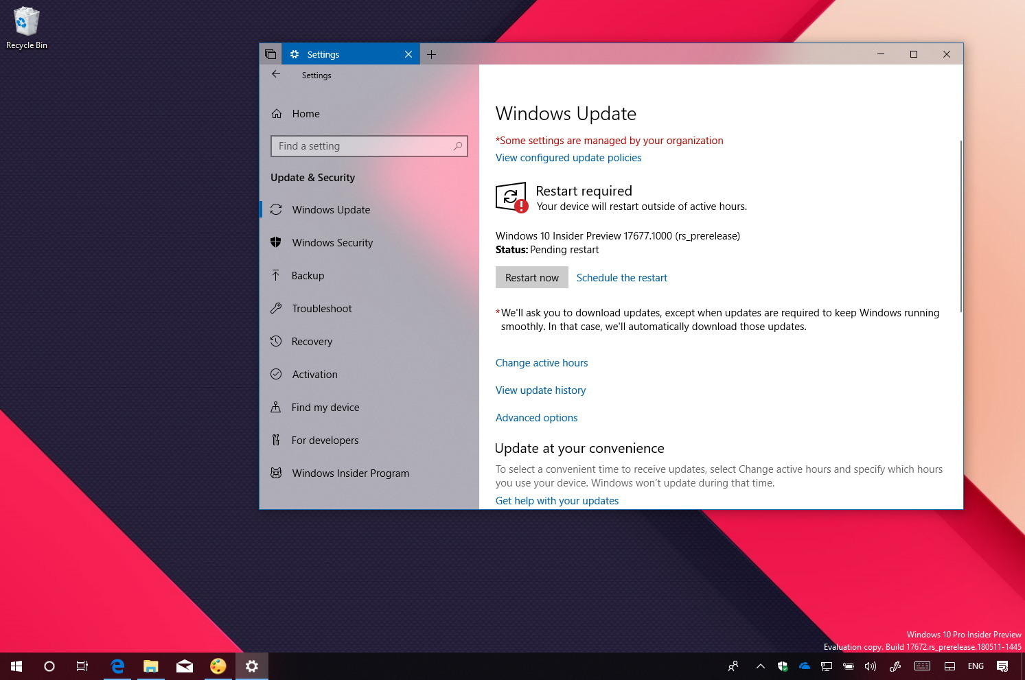 Windows 10 build 17677 releases with new improvements - Pureinfotech