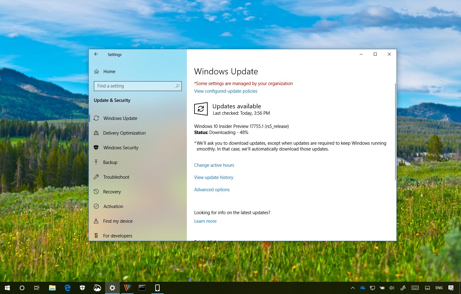 Windows 10 build 17755 releases with new changes - Pureinfotech