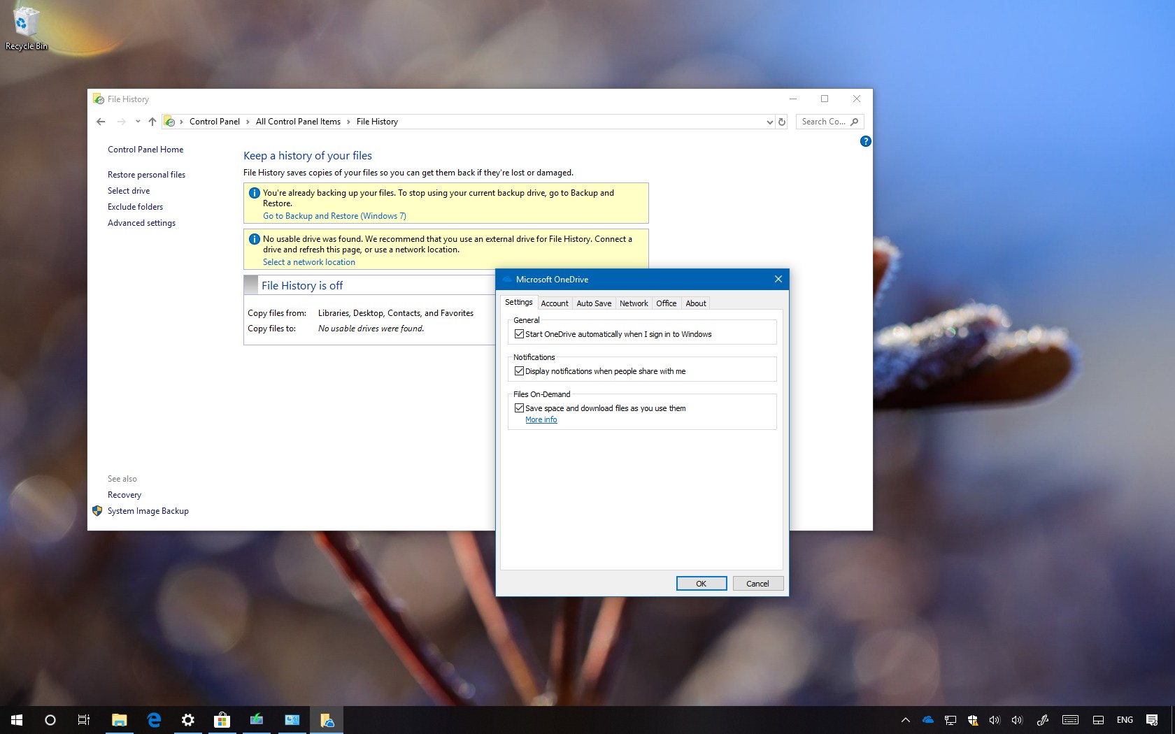 How To Fix File History Not Backing Up OneDrive Folder On Windows 10 