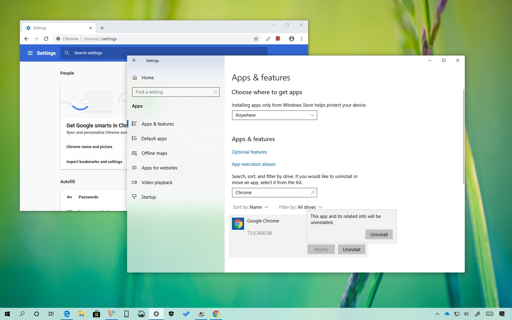 How To Completely Uninstall Chrome On Windows 10 Pureinfotech