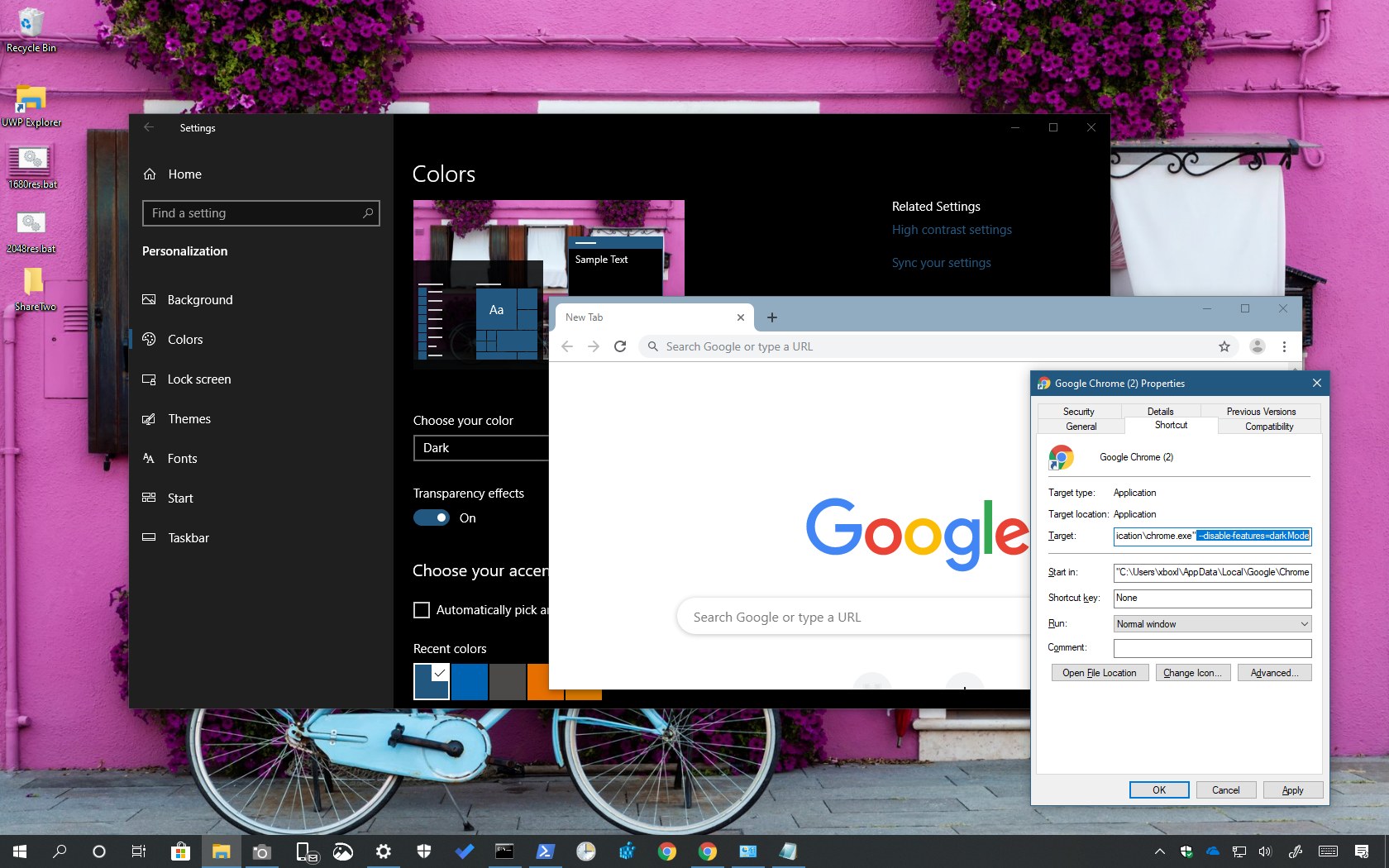 How To Disable Dark Mode For Google Chrome On Windows 10 Pureinfotech