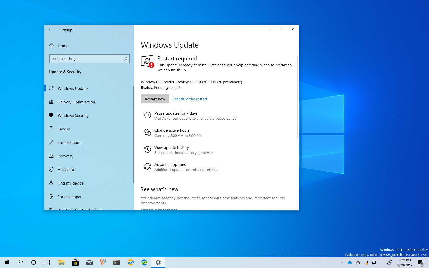 Windows 10 build 18970 (20H1) releases with new features - Pureinfotech