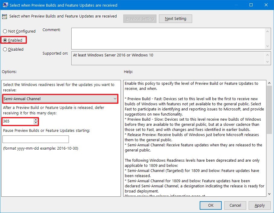 How to prevent Windows 10 from installing version 1909, November 2019 ...