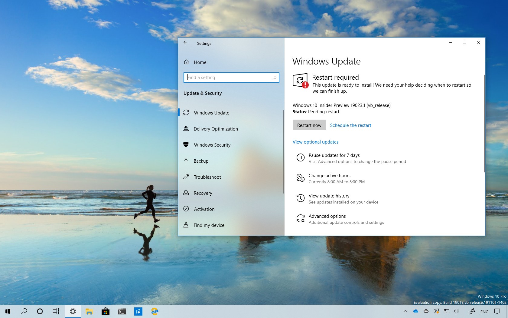 Windows 10 build 19023 (20H1) releases with changes - Pureinfotech