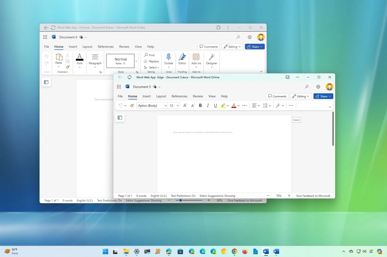 How to install Microsoft 365 (Office) web apps using Edge and Chrome on ...