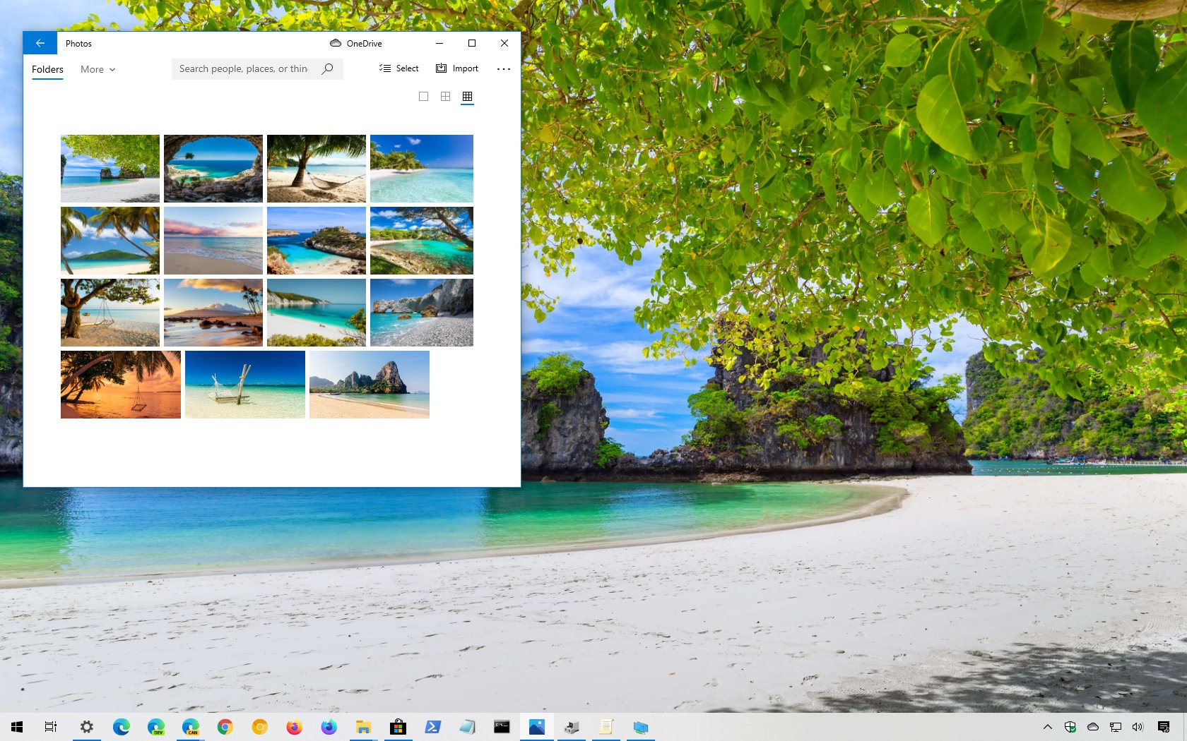 Beach time theme for Windows 10 (download) - Pureinfotech