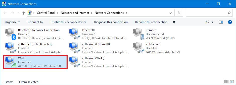 How to quickly find Wi-Fi password on Windows 10 - Pureinfotech