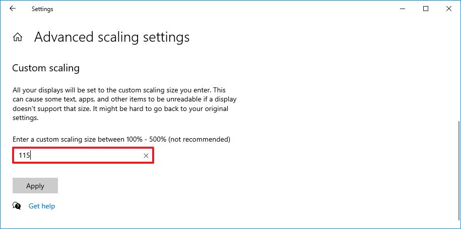 How To Change Scale And Layout Settings On Windows 10 Pureinfotech