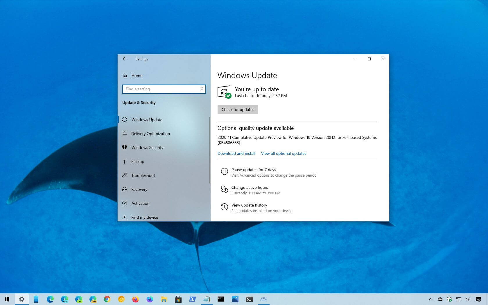 Windows 10 update KB4586853 releases for version 2004 (preview ...