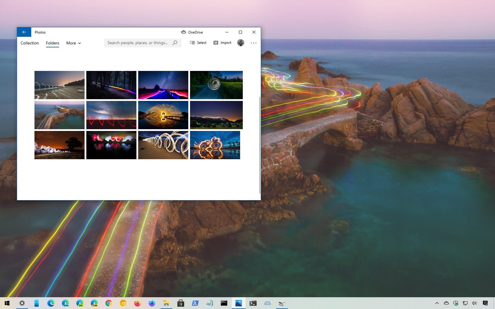 Painting in Light theme for Windows 10 (download) - Pureinfotech