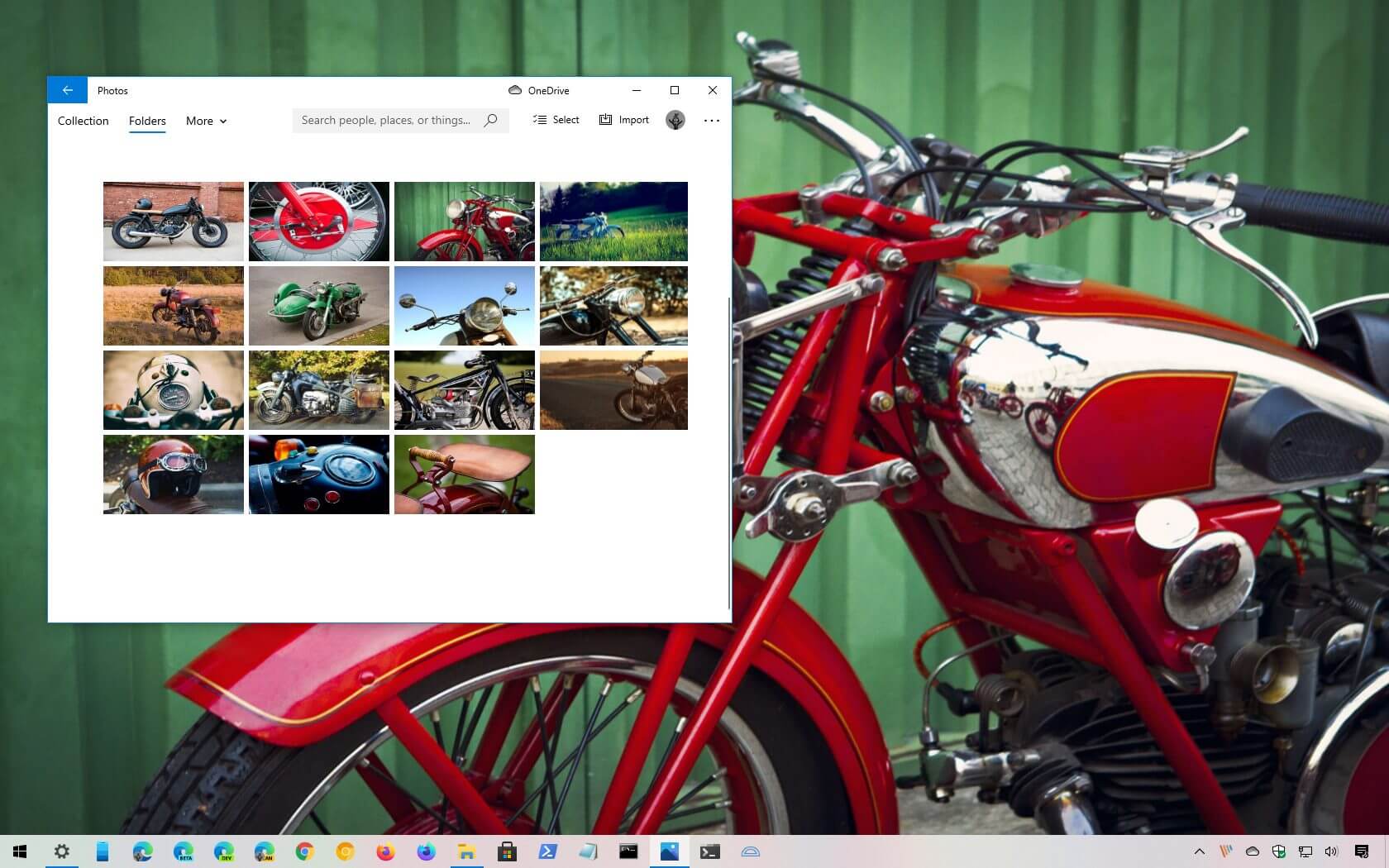 Vintage Motorcycles theme for Windows 10 (download) - Pureinfotech