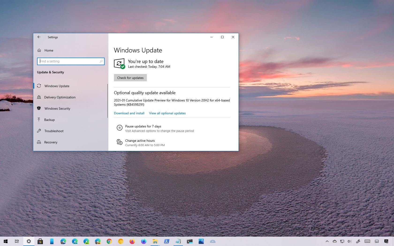 Windows 10 build 19042.789 (KB4598291) for version 20H2 releases ...