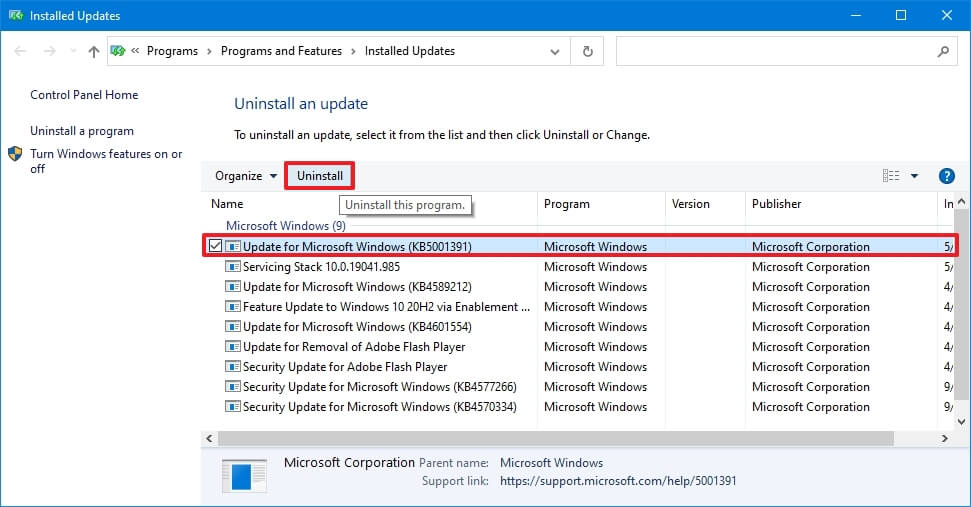 How to uninstall quality updates on Windows 10 - Pureinfotech How to uninstall quality updates on Windows 10 - Pureinfotech