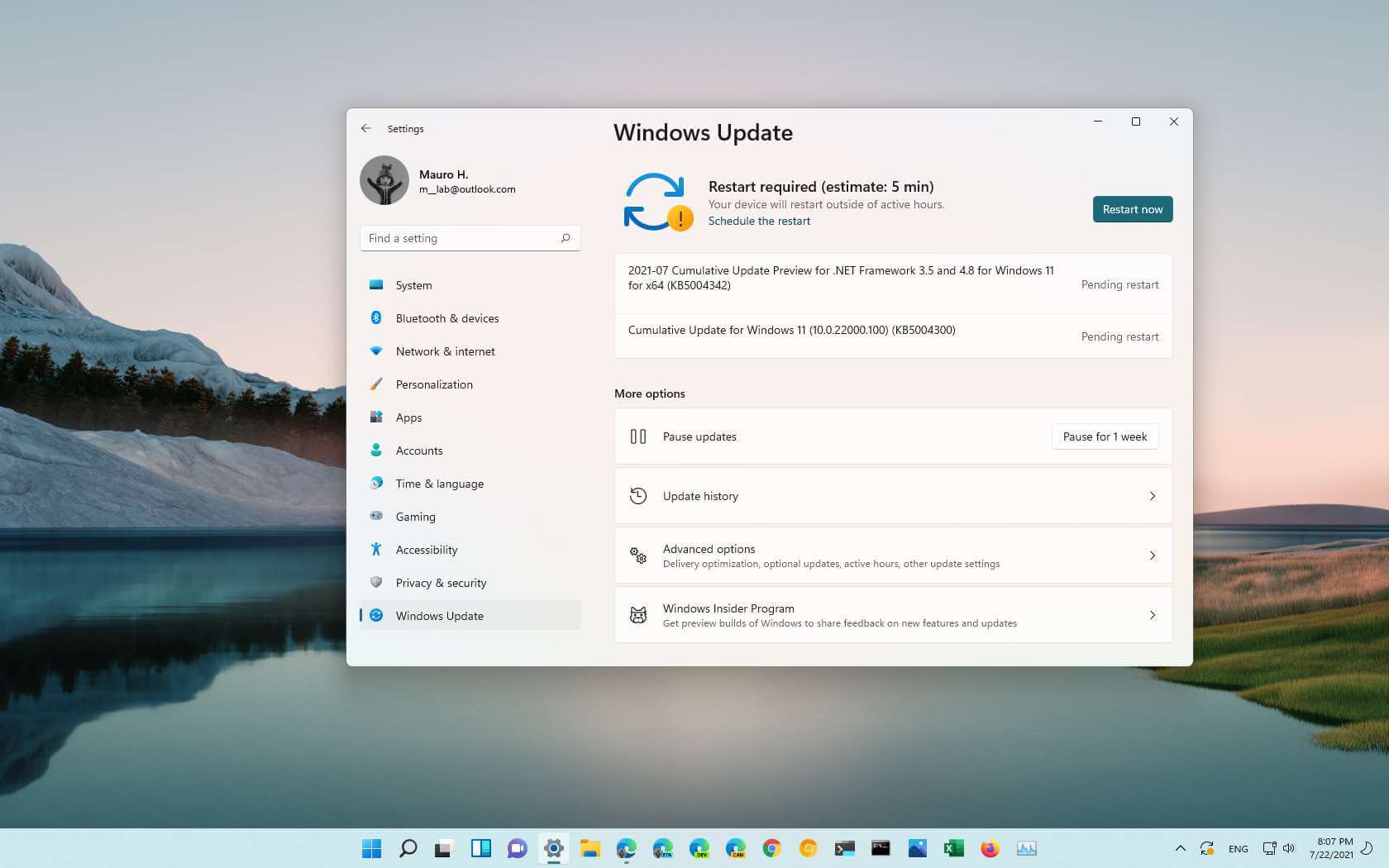 Windows 11 build 22000.100 outs with new features - Pureinfotech