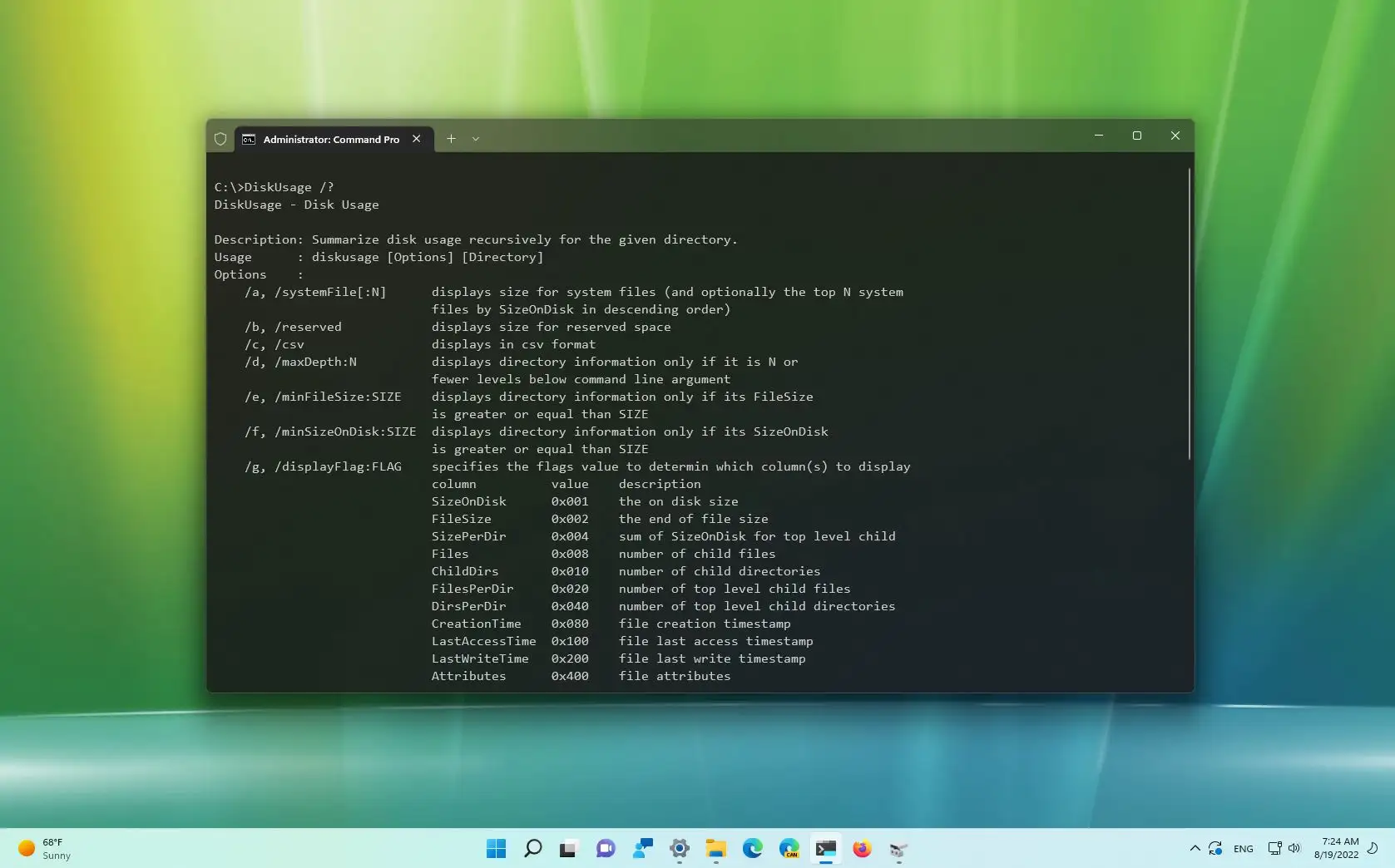 How To Use DiskUsage Command To Check Drive Space On Windows 11 