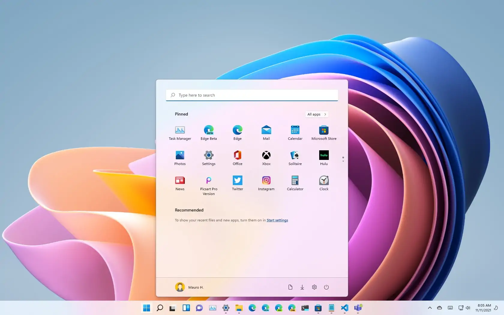 Windows 8 Default Desktop