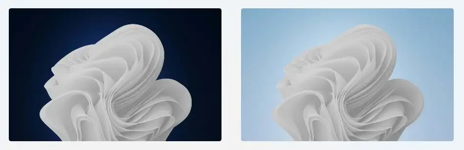 Windows 11: Christmas snow-white bloom wallpaper download - Pureinfotech