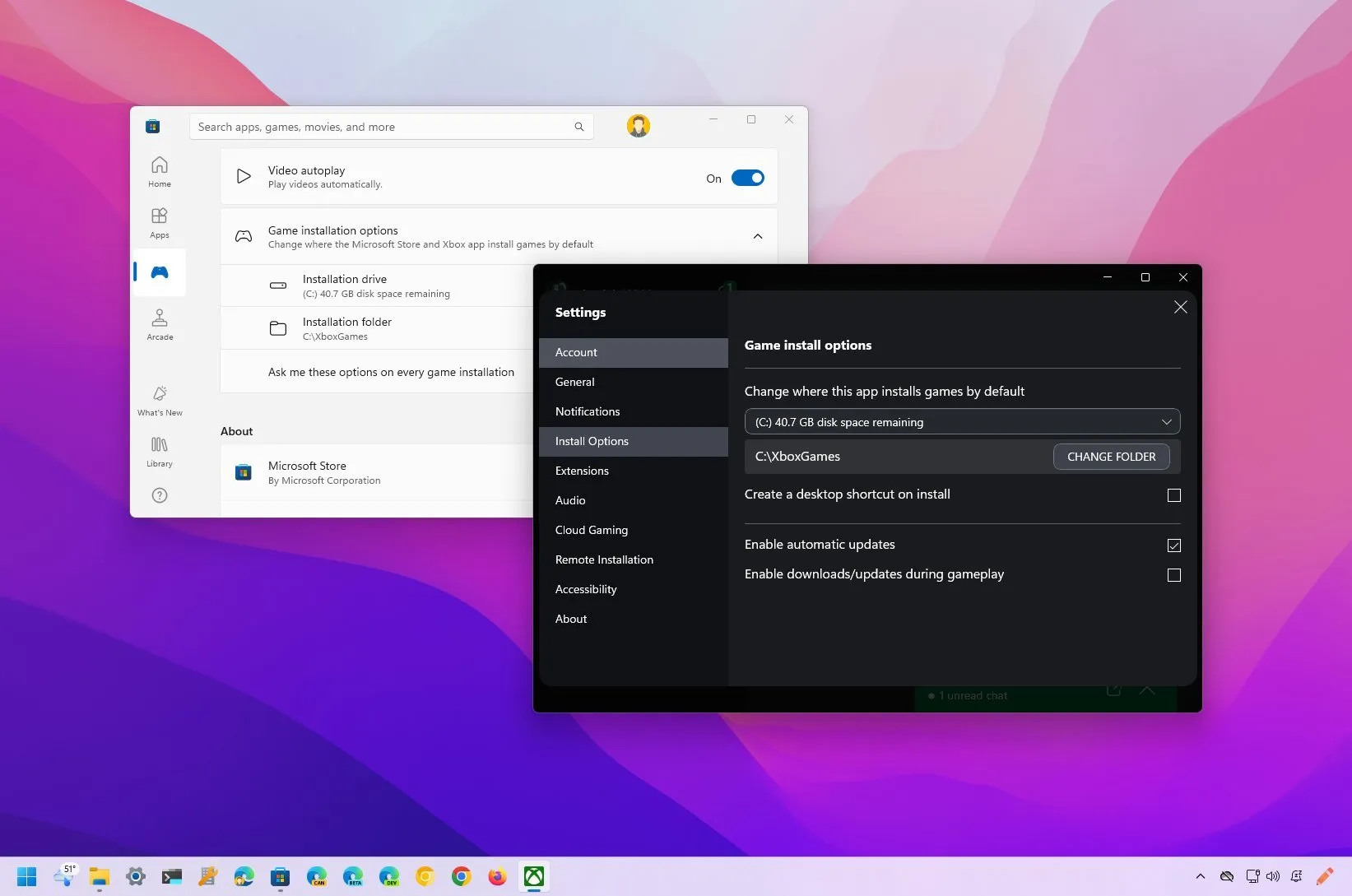 How to change games install drive and folder locations on Windows 11 - Pureinfotech