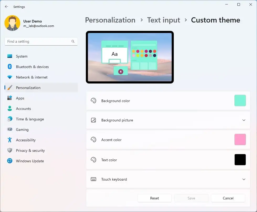 How to change keyboard, voice typing, emoji theme on Windows 11 ...