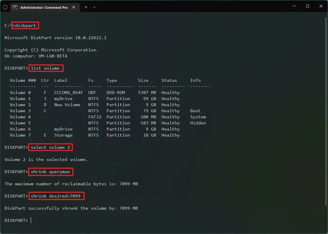 How to change partition size on Windows 11 - Pureinfotech
