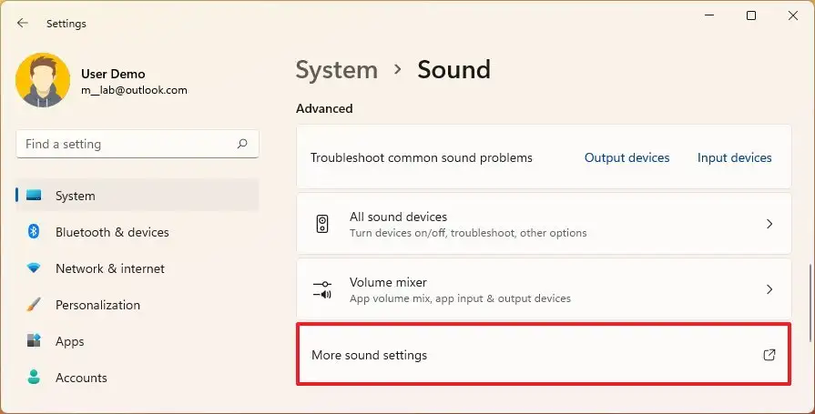How to disable audio device on Windows 11 - Pureinfotech