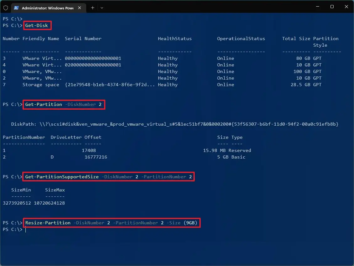 How to change partition size on Windows 11 - Pureinfotech