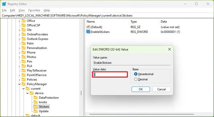 How to add desktop Stickers on Windows 11 - Pureinfotech