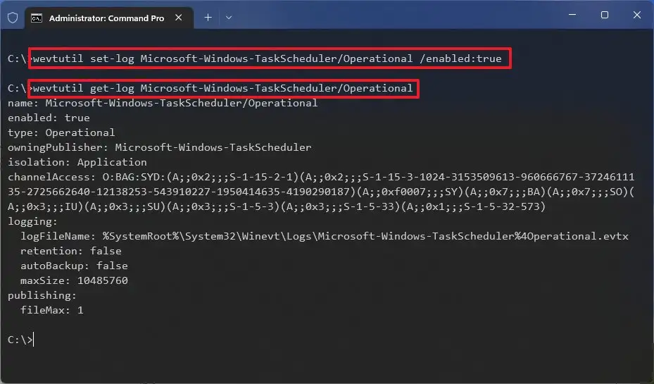 How to enable Task Scheduler history on Windows 11 - Pureinfotech How to enable Task Scheduler history on Windows 11 - Pureinfotech